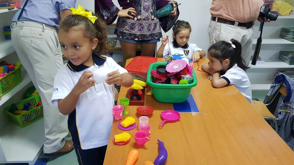 Primera semana de clases en Preescolar – Saint John's Villa Academy