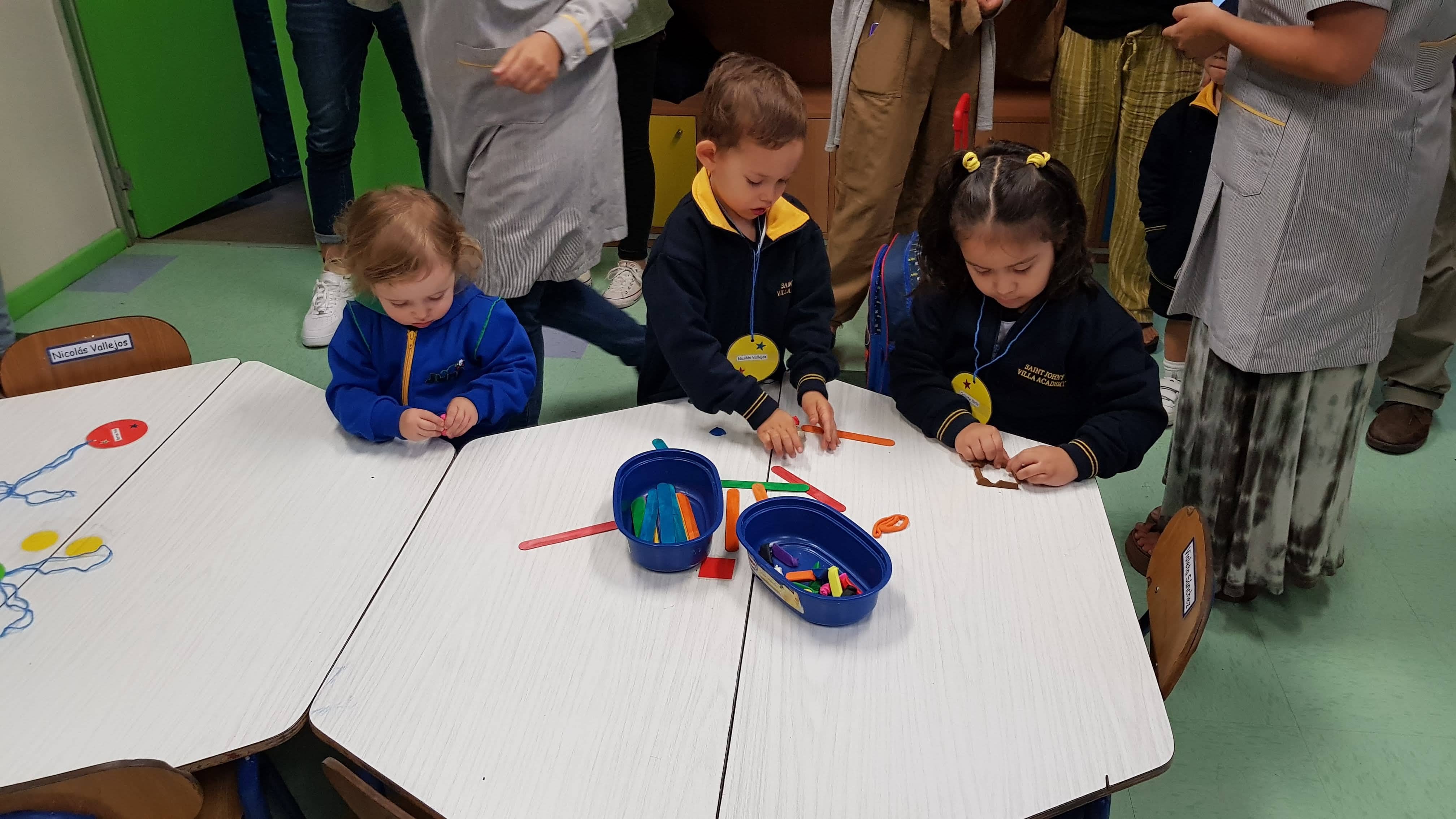 Primera semana de clases en Preescolar – Saint John's Villa Academy